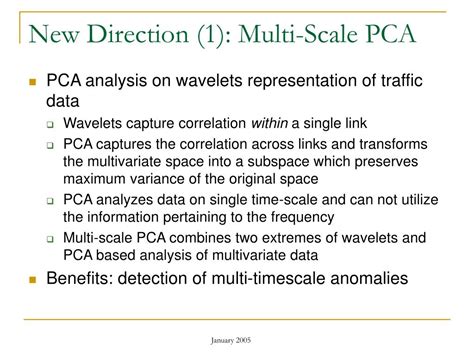 Ppt Multi Scale Analysis For Network Traffic Prediction And Anomaly Detection Powerpoint