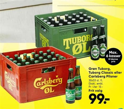 Tuborg Classic Øl Bilka juli 2023 Alle Tilbudsavis