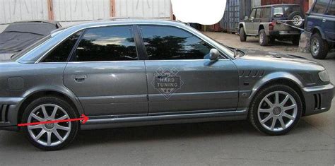 Накладки на пороги ABT Audi 100 С4/А6 С4. Купить Накладки на пороги ABT ...