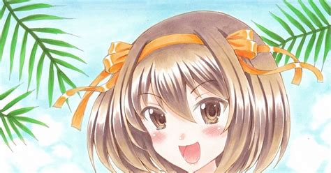 アナログ 涼宮ハルヒの憂鬱 涼宮ハルヒ 【水着】 はちこぼちぼちのイラスト Pixiv