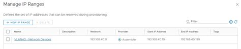 Aria Automation Internal IPAM Reserve Release API Enterprise Admins Org