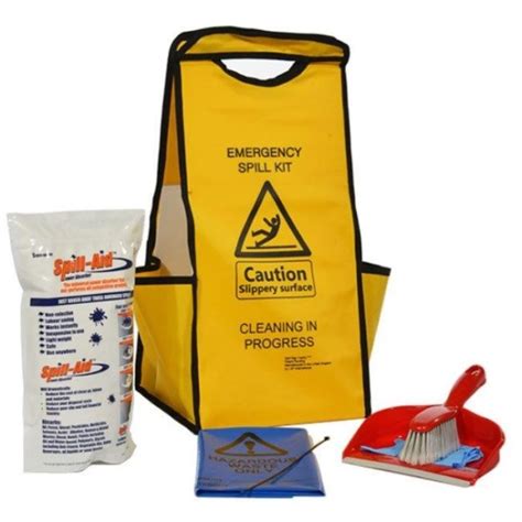 Spill Aid Caddy Spill Kit School Science Equipment