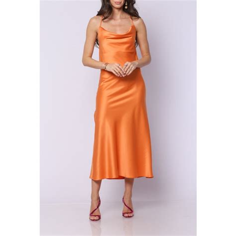TGH ROCHIE MIDI DIN SATIN SENSUAL TGH Fashion