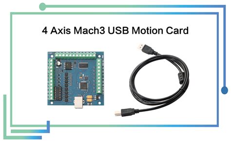 Rattmmotor Mach3 Usb Cnc Controller Board 4 Axis Cnc Motion Control Card Usb Interface Breakout