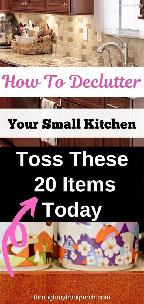How To Declutter Your Kitchen By Tossing These 20 Items Declutter