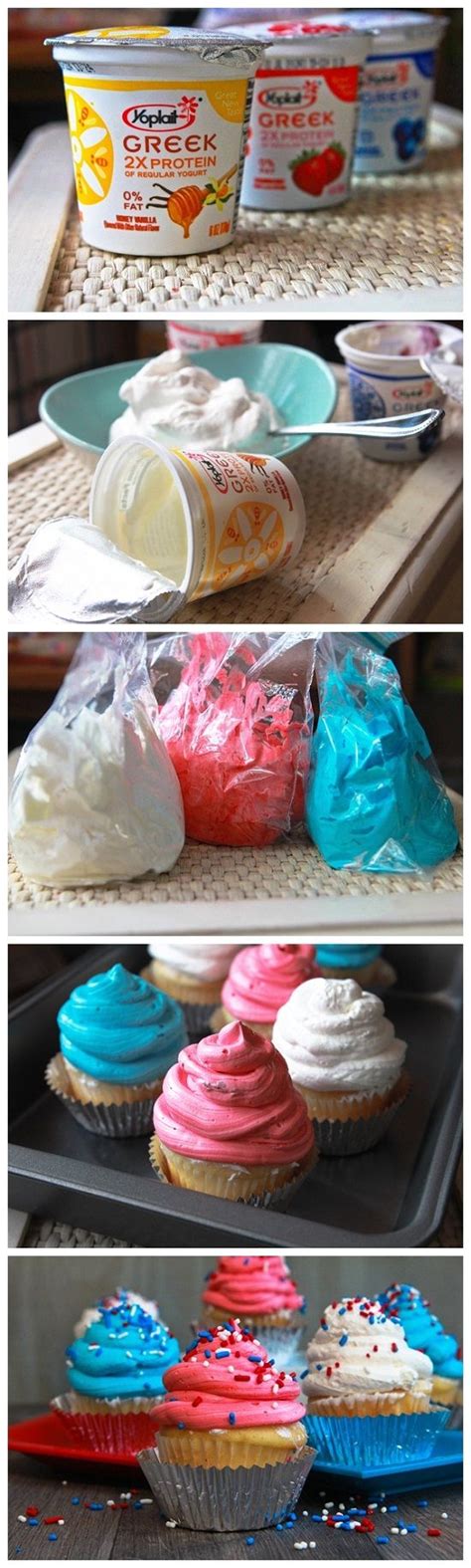 Frozen Yogurt Cupcakes Frozen Yogurt Cupcake Cakes Frozen Yogurt
