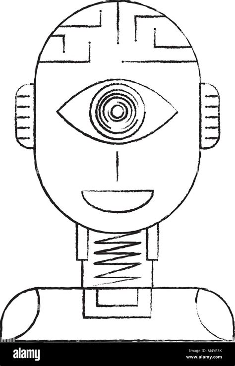 Robot Artificial Intelligence Security Eye Surveillance Technology