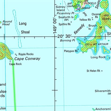 Proserpine Sf55 04 Map By Geoscience Australia Avenza Maps