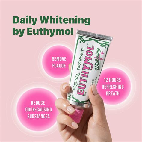 Euthymol Whitening Toothpaste 75ml Euthymol Uae