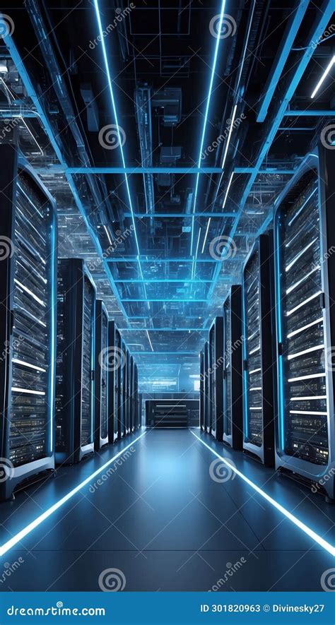 Redefining Tomorrow QuantumQuotient S Data Symphony AI Generate Stock Illustration