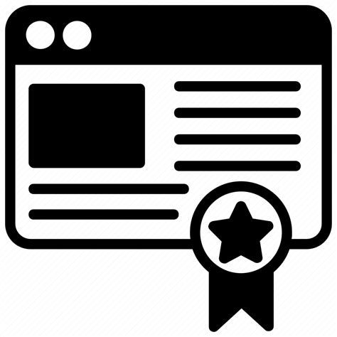 Website Ranking Site Grading Status Evaluation Badge Icon Download On Iconfinder