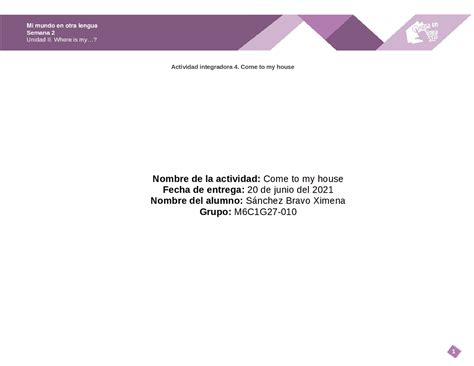 Actividad Integradora 4 Modulo 6 Exámenes Selectividad De Inglés