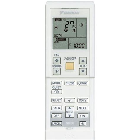 Daikin Ac Remote Manual