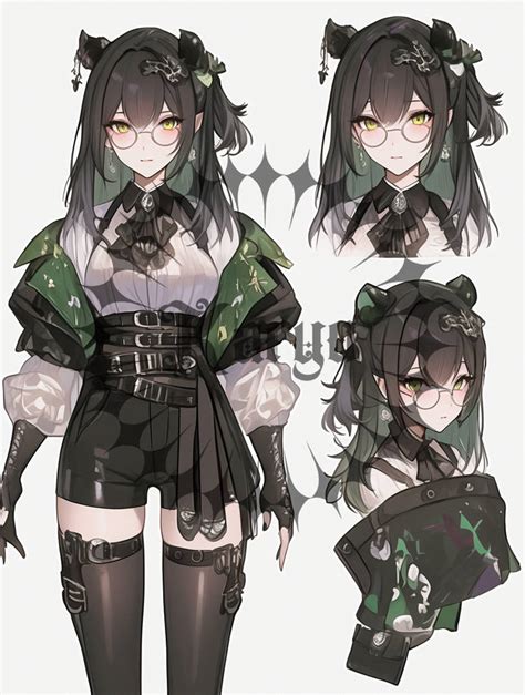 Reference Sheet Adoptable 4 By Karyukizu On Deviantart