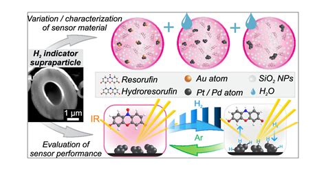 Molecular And Structural Insights Into H2 Indicator Supraparticles Lowering The Limit Of
