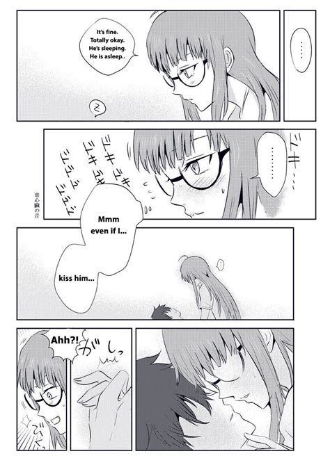 Page 35 Sleeping Face P5 Protagonist X Futaba Sakura Album On