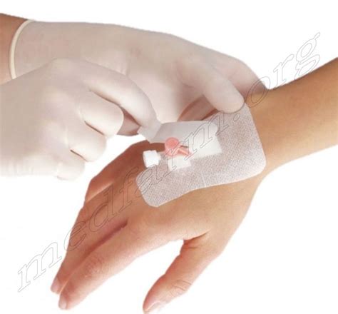 Повязка для фиксации катетеров стерильная Cannula Plast
