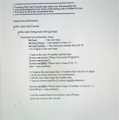 Solved Java Codeplease Read The Requirements And Fill Up The
