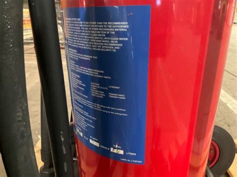 50l Wheeled Foam Fire Extinguisher In Australia