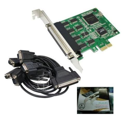 Jual PCI Express Serial 8 Port Bafo PCI Express RS232 DB9 Serial 8port Jakarta Timur