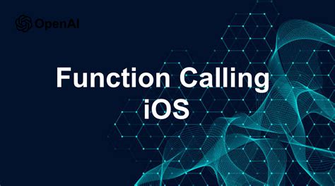Openai Function Calling Ios Implementation By James Rochabrun If Let Swift Programming