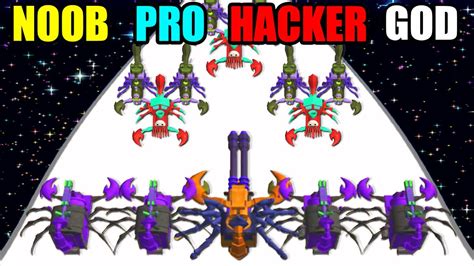 NOOB Vs PRO Vs HACKER Vs GOD Merge Scorpion YouTube