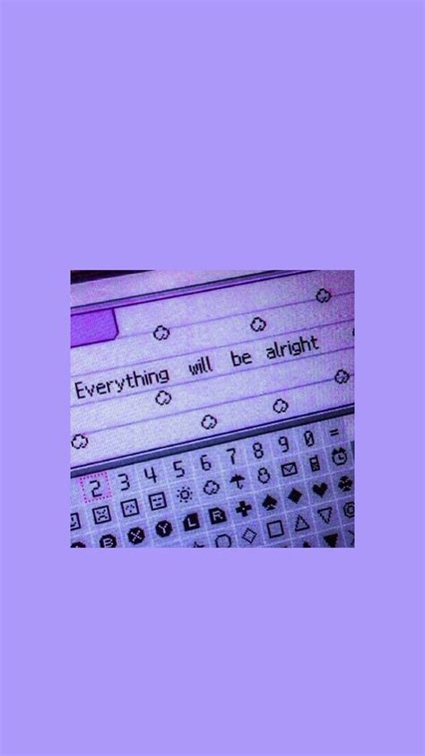 Cybercore Wallpaper Everything Will Be Alright Keyboard
