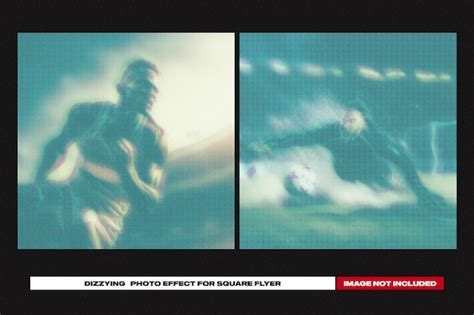 premium psd dizzying photo effect for square