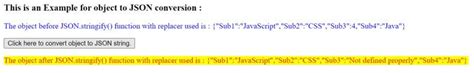 Jquery Object To Json Quick Glance On Jquery Object To Json