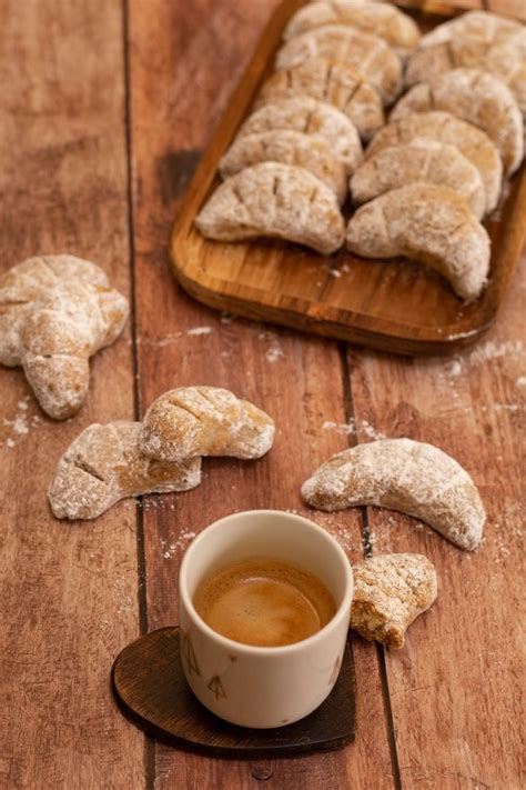 Croissants de lune aux noisettes Biscuits sablés