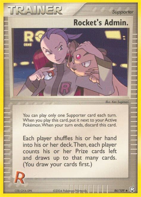 Admin Rocket Ex Team Rocket Returns 86 — Poképédia
