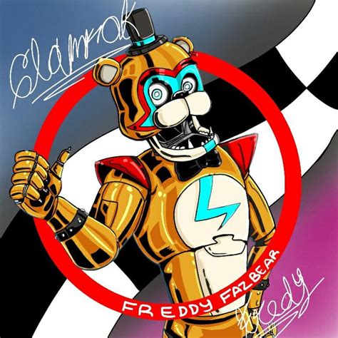 Glamrock Freddy Fan Art