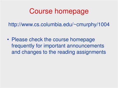 Ppt Coms W1004 Introduction To Computer Science Powerpoint