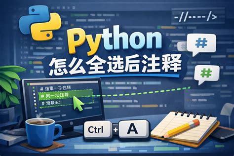 Python怎么全选后注释 Python怎么全选后注释