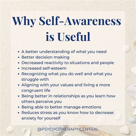Why Self Awareness Is Useful