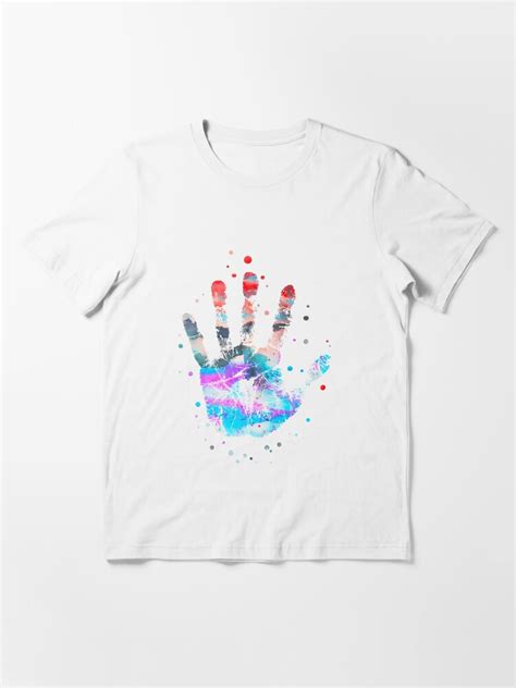 Handprint Human Handprint T Shirt For Sale By Rosaliartbook