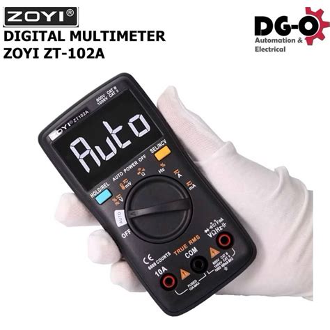 Jual Zoyi Zt102a Digital Multimeter Digital Avometer Shopee Indonesia
