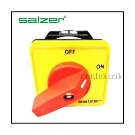 Salzer 16a On Off 1 2 3 Pole Selector Switch Shopee Malaysia