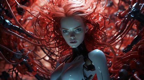 Premium Photo Redhead Illustration Attractive Engaging Hd Wallpaper Background Photo