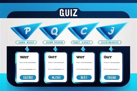 Premium Photo Quiz Test Menu Template Tv Show Game Questions And