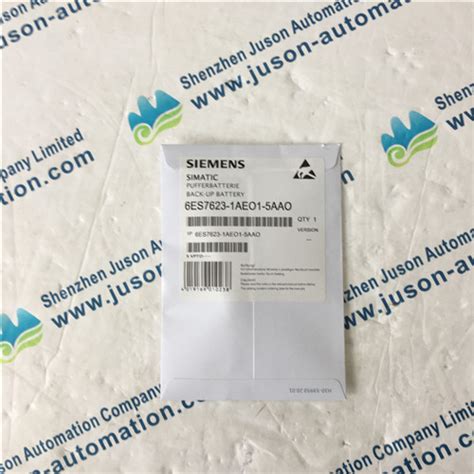 SIEMENS ES AE AA Lithium Battery SIMATIC HMI C S And PG Further Information