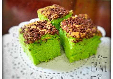Resep Bolu Pandan Santan 3 Telur Adonan Kue