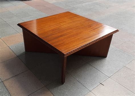 Frank Lloyd Wright Coffee Table Circa 1955 The Auctionlab