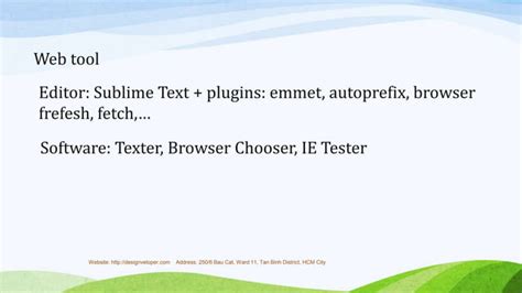 Creating A Css Layout From Scratch Ppt