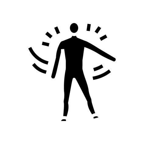 Loss Balance Disease Symptom Glyph Icon Vector Illustration 32516693