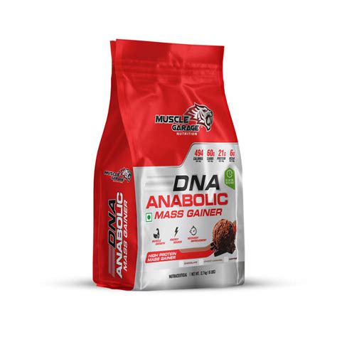 Dna Anabolic Mass Gainer 27kg 6lbs Get Free Creatine And Plastic