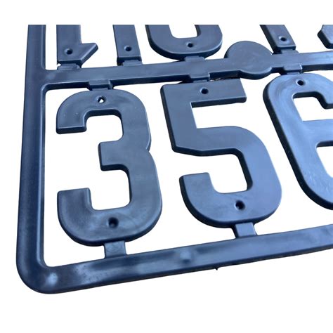 Hive Numbers For Identification Plastic Numbers By Nicot Gwenyn