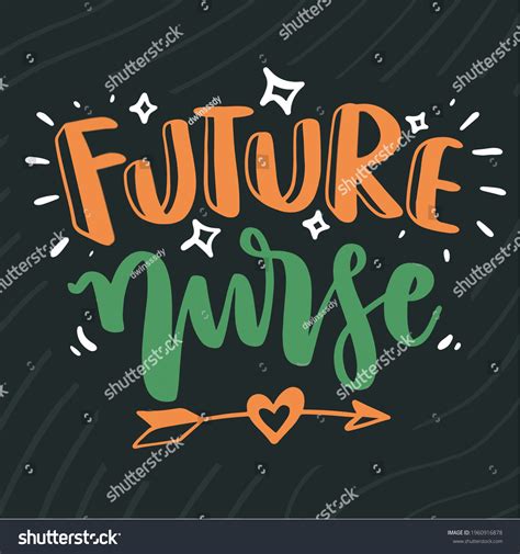 Vector Lettering Typography Quote Poster Inspiration Stock Vector