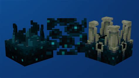 3d Sculk Blocks Minecraft Texture Pack