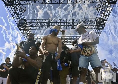 Photo Rams Celebrate Super Bowl Lvi Win With Victory Parade In Los
